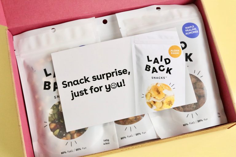 A Year of Boxes™ | Laid Back Snacks Review January 2021 - A Year of Boxes™