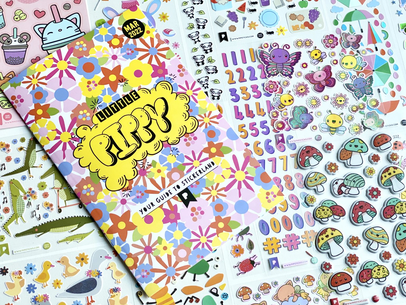 A Year of Boxes™ | Pipsticks Kids Sticker Club Review March 2022 - A ...